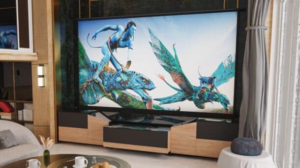 Custom Short Throw Laser Projector 4k Cabinets